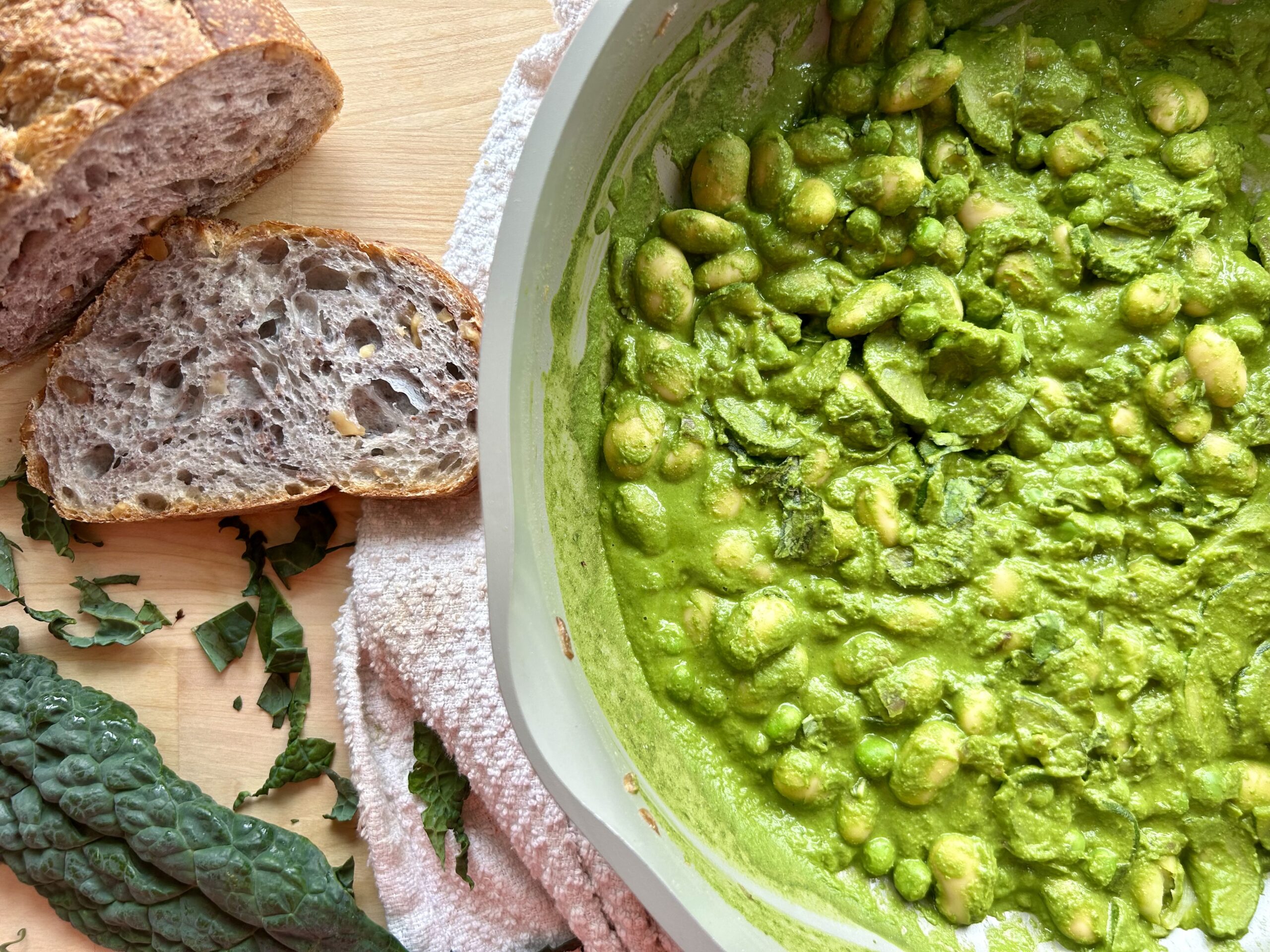 Green Goddess Butter Beans - Minaelle's Kitchen